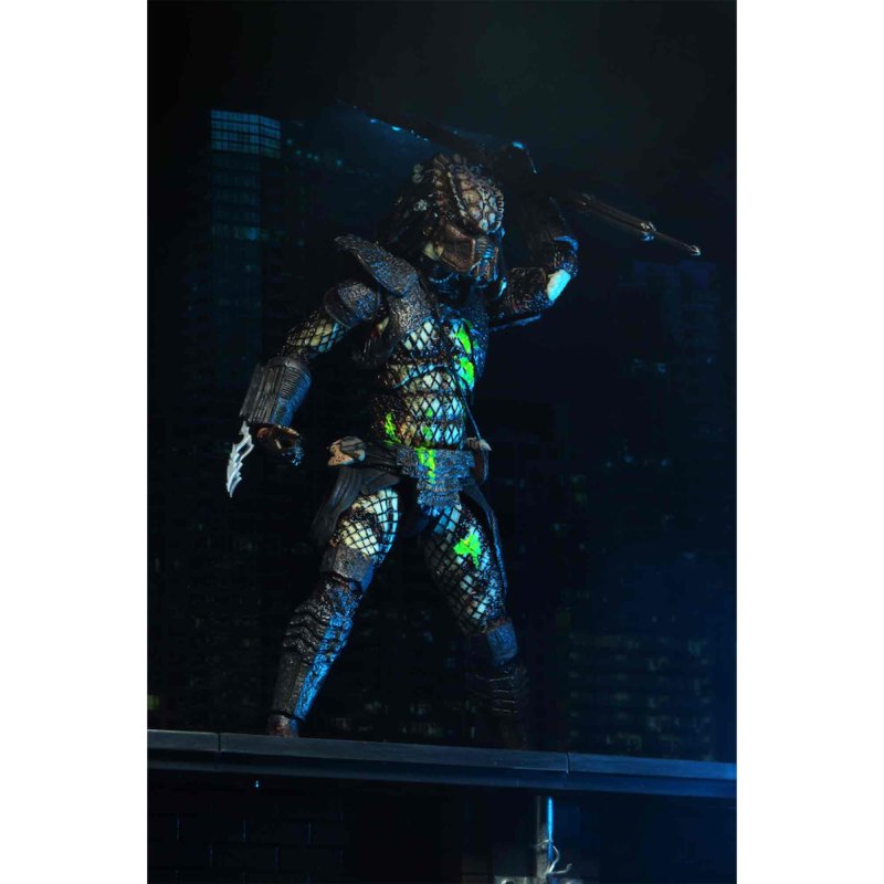 Neca Predator Ultimate Battle Damaged City Hunter Figura 20 cm ...