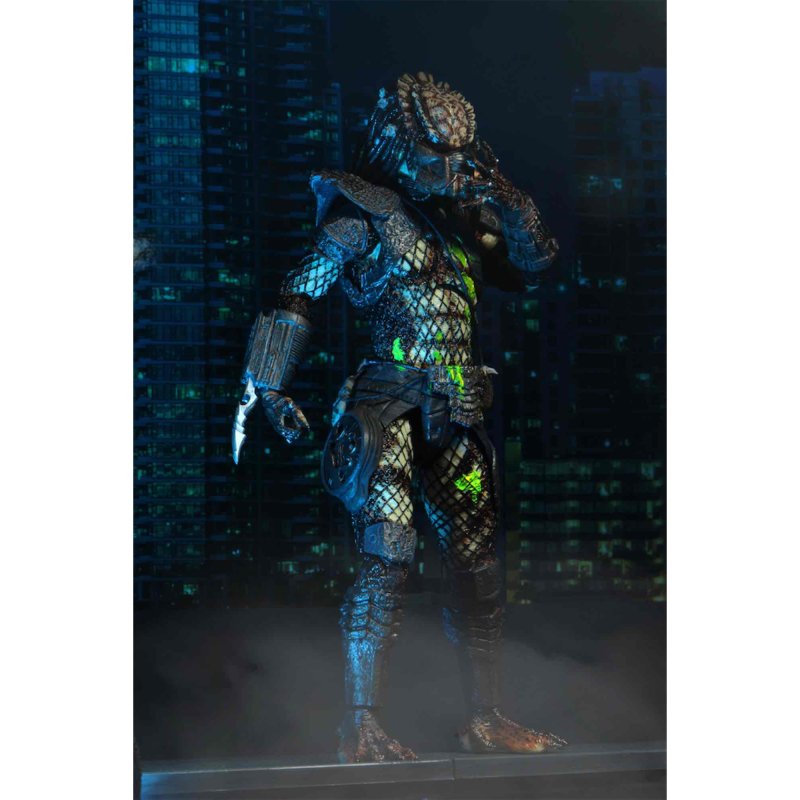 Neca Predator Ultimate Battle Damaged City Hunter Figura 20 cm ...