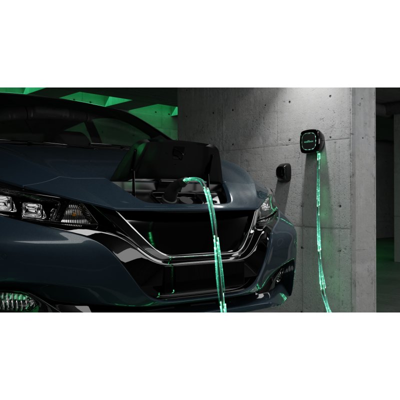 Wallbox Pulsar Plus Ponto de Carga Trifásico T2 11kW Preto ...