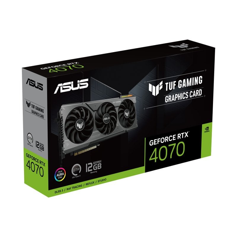 ASUS TUF Gaming TUF-RTX4070-12G-GAMING NVIDIA GeForce RTX 4070 12 Go ...