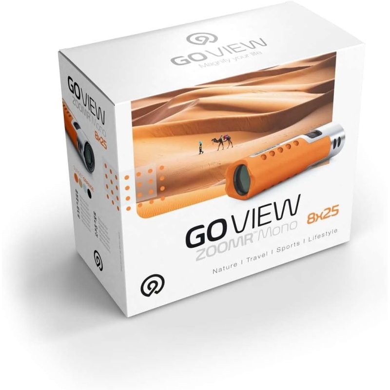 GoView ZoomR HD Monocular 8x25 Naranja | PcComponentes.com