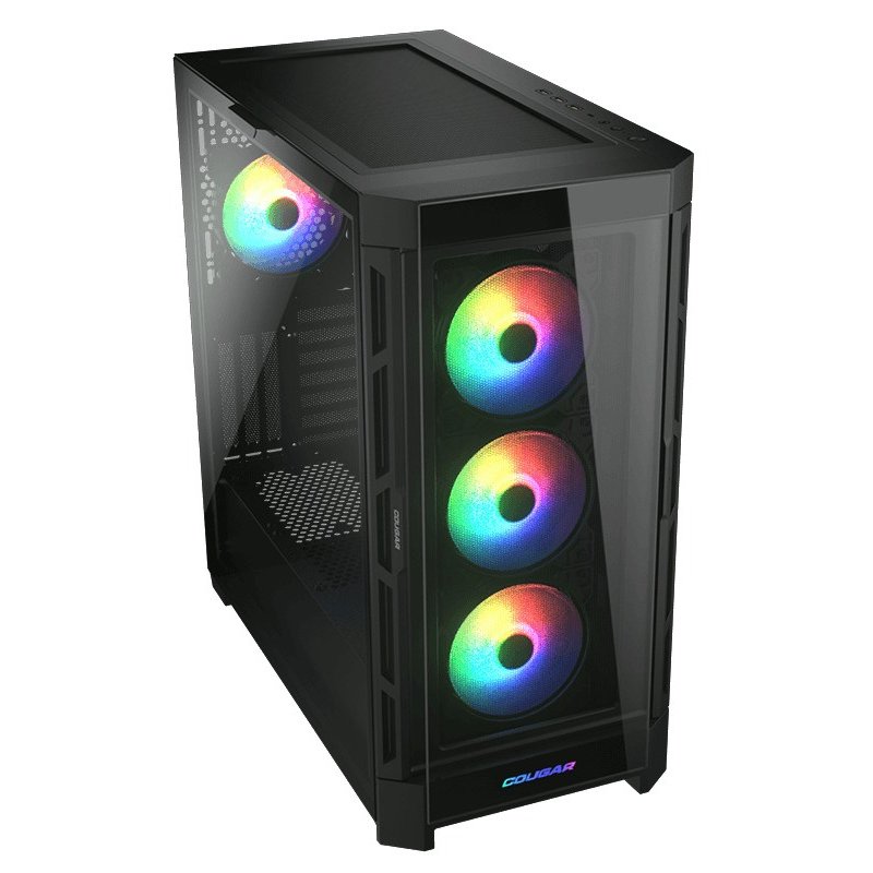 Cougar DuoFace Pro RGB Mid Tower Cristal Templado USB-C Negra ...