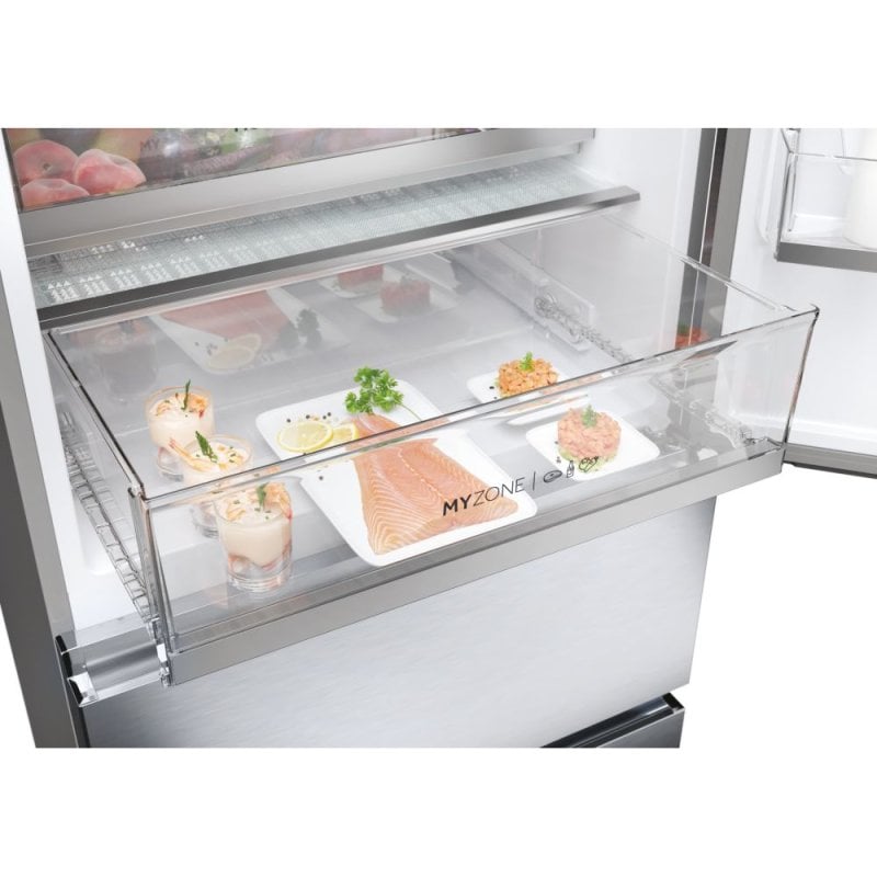Haier 3D 70 Serie 5 HTR5720ENMG Frigorífico Combi Tres Puertas No Frost ...
