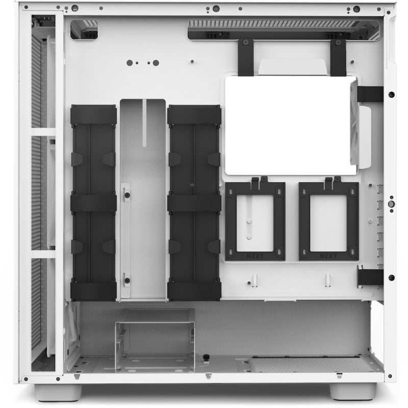 NZXT H7 Flow RGB Midi Tower Cristal Templado USB-C Blanca ...