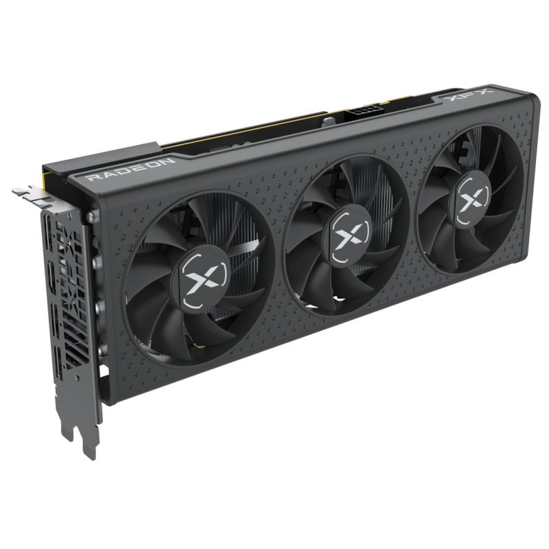 XFX SPEEDSTER QICK308 AMD Radeon RX 7600 Black Gaming 8GB GDDR6 ...