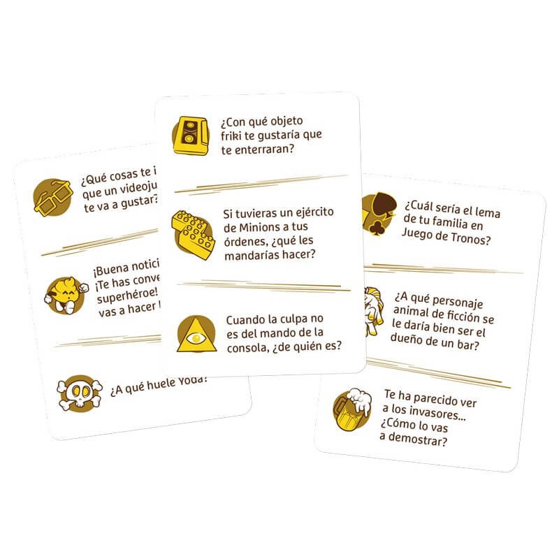 Asmodee Shitting Questions Jogo de Tabuleiro Geek | PcComponentes.pt