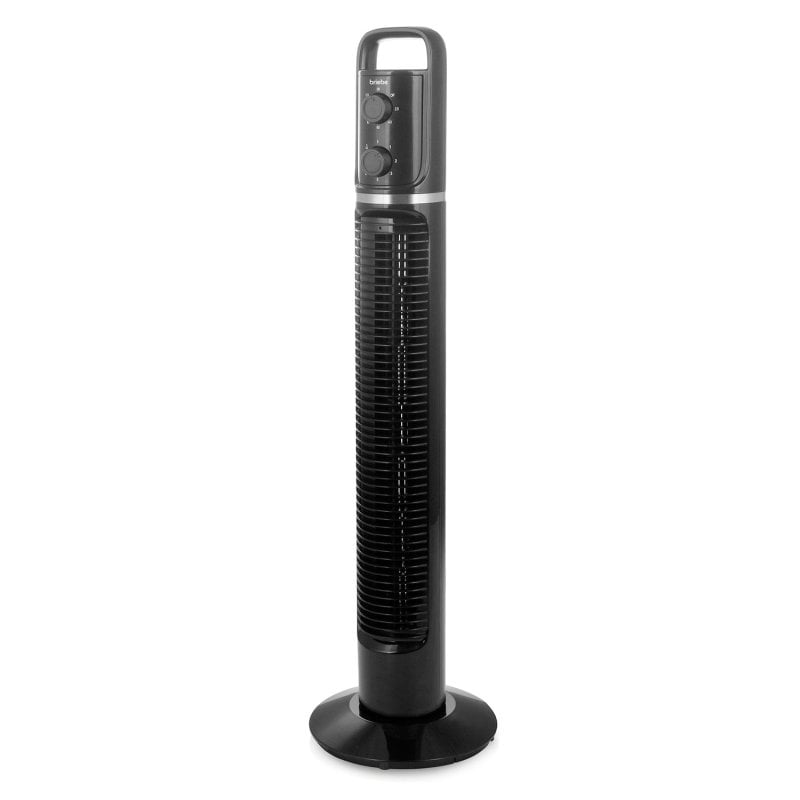 Briebe FN-122988 Ventilador de Torre 40W 3 Velocidades Negro ...