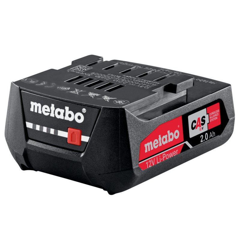 Metabo 625406000 Batería Li-Power Tecnología Air Cooled 12V 2ah ...