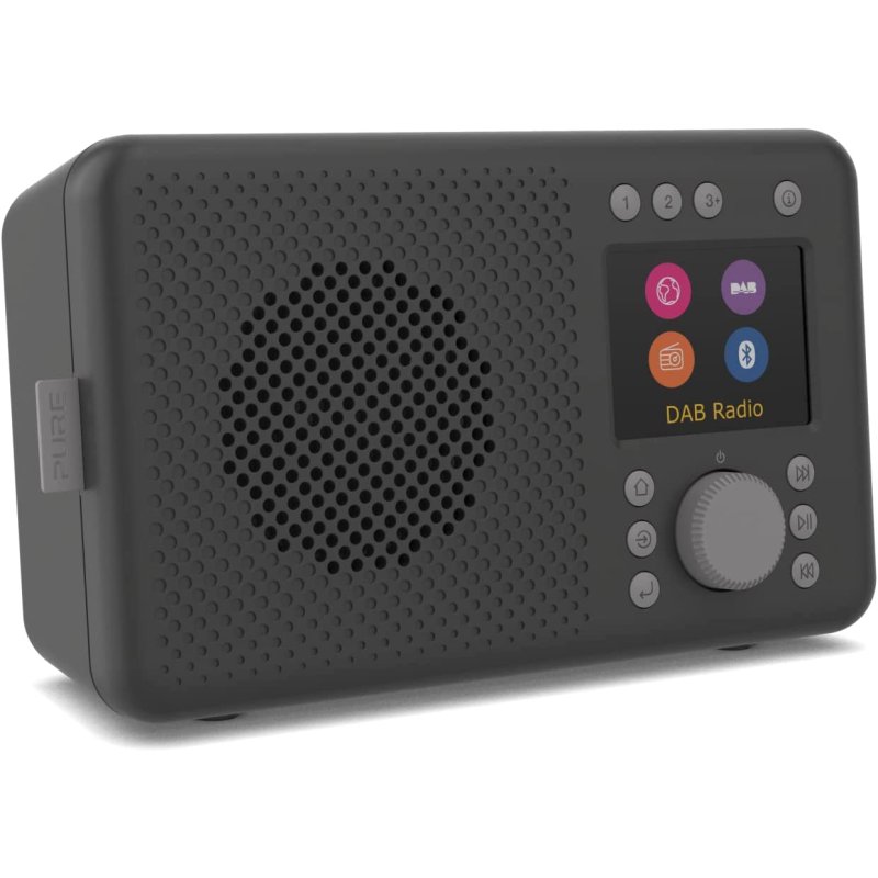 Pure Elan Connect Radio de Estantería Portátil Carbón | PcComponentes.com
