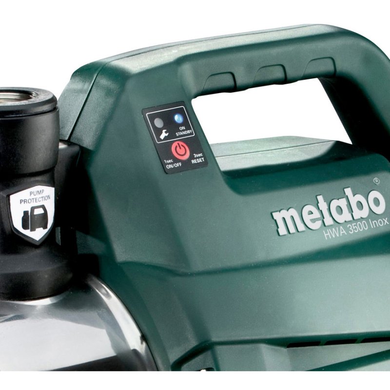 Metabo HWA 3500 INOX Bomba Autómata de Agua Doméstica 1100W 3500 L/h ...