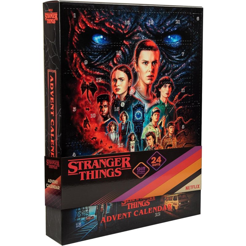 Calendrier de l'Avent 2023 de Cinereplicas Stranger Things ...