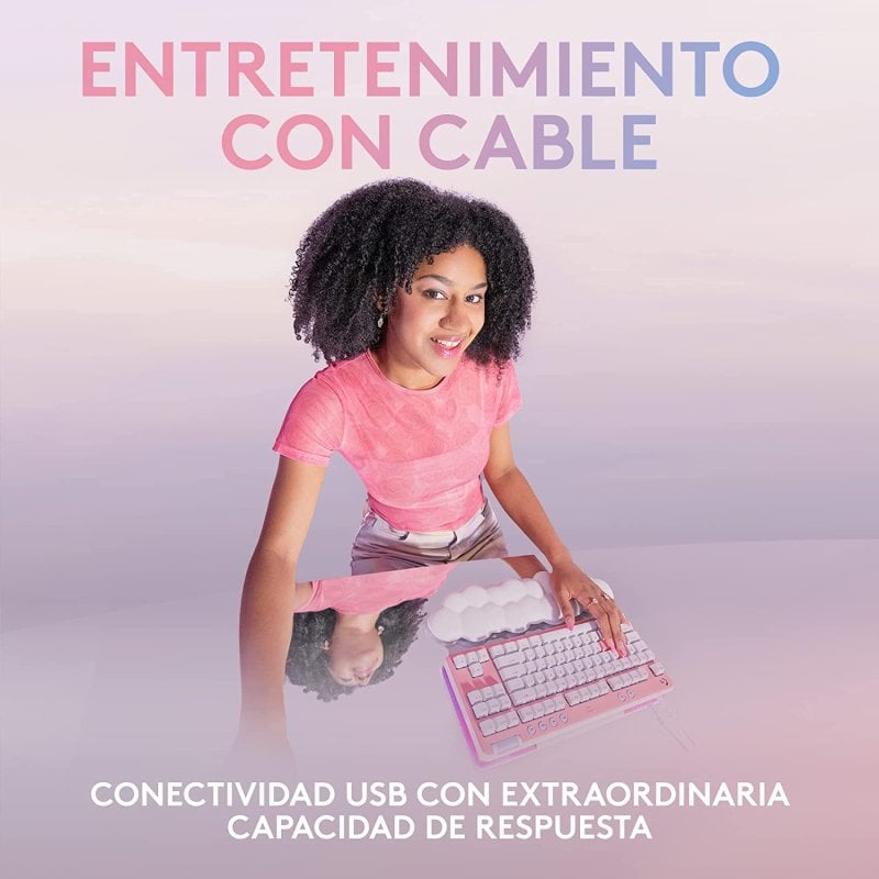 Logitech G G713 Teclado Mecánico Gaming RGB Blanco GX Red QWERTY US ...