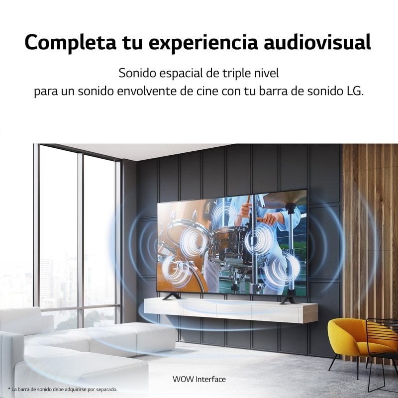 LG 43UR73006LA TV 109,2 cm (43") 4K Ultra HD Smart TV Wifi Noir ...