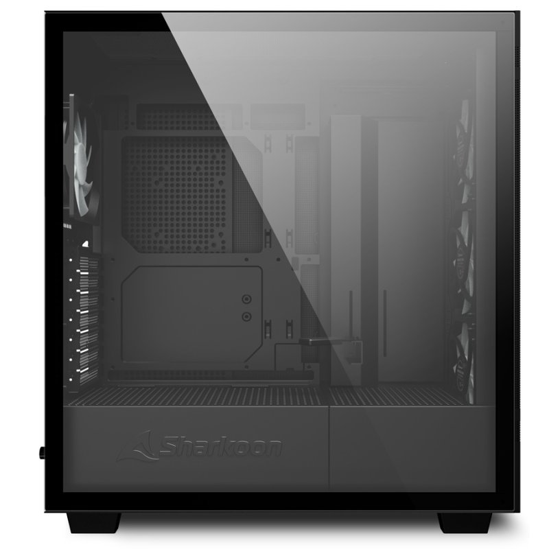 Sharkoon Rebel C50 RGB ATX Full Tower Cristal Templado USB-C Negra ...