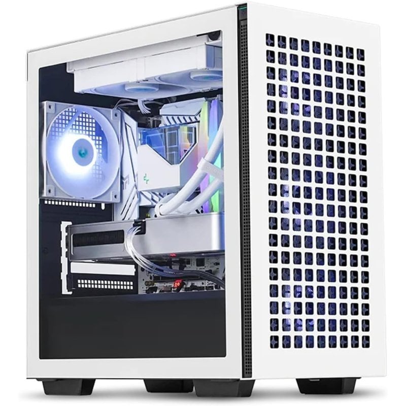 DeepCool CH370 Mini Tower Vidro Temperado USB 3.2 Branca | PcComponentes.pt