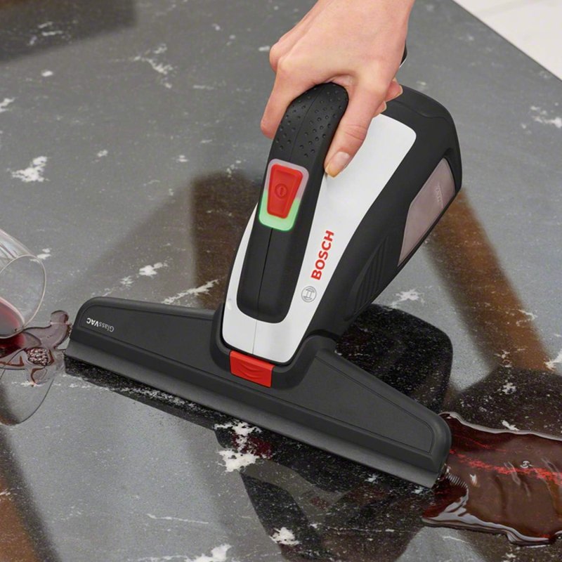 Bosch GlassVAC Máquina de Limpeza de Vidros Bateria 0,1L 3.6V ...