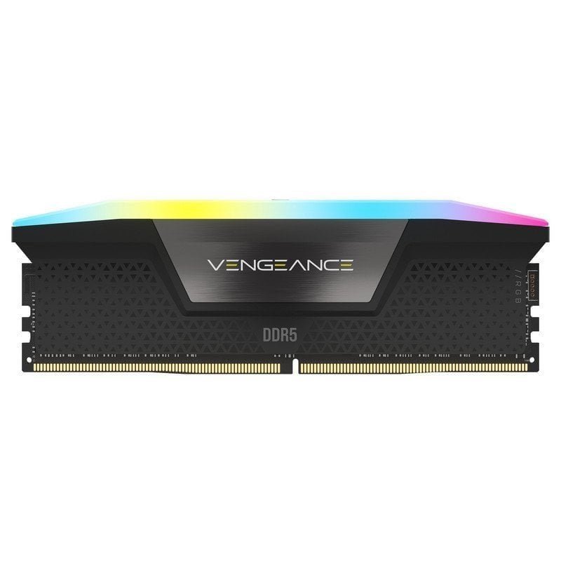 Corsair Vengeance RGB DDR5 6400 MHz 32 Go 2x16 Go CL32 Noir ...