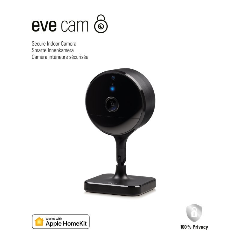 Eve Cam Cámara IP 1080p 24fps Negra | PcComponentes.com
