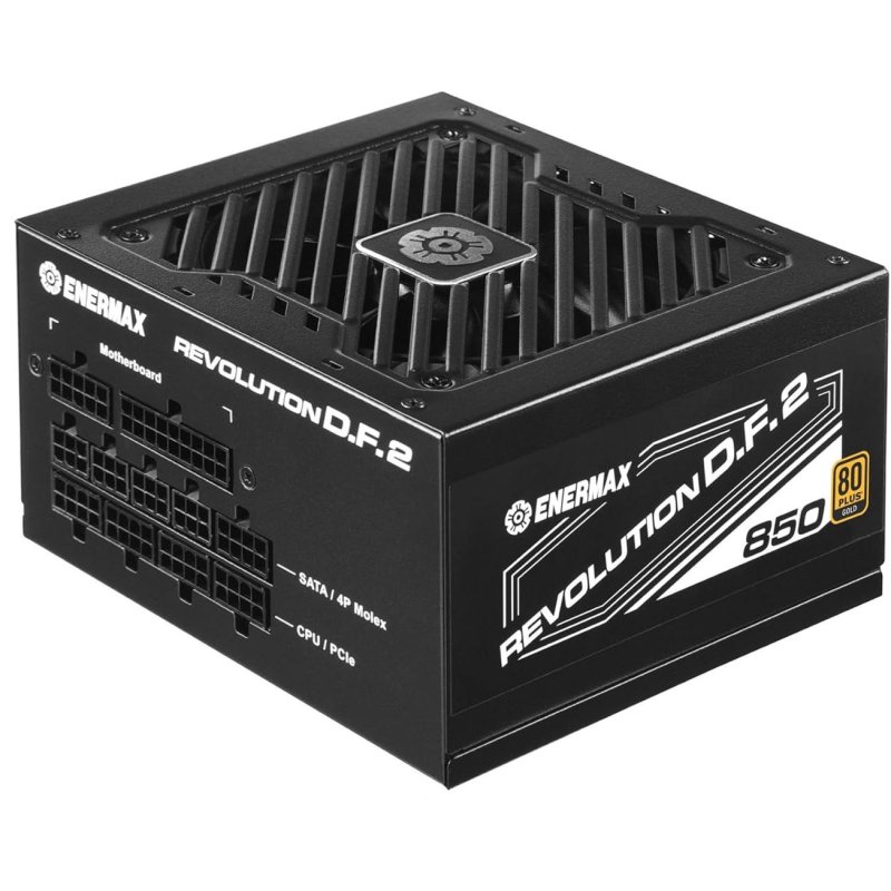 Enermax REVOLUTION D.F. 2 unité d'alimentation d'énergie 850 W 20+4 pin ...