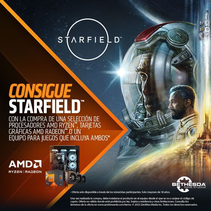 AMD Starfield Radeon Game Bundle | PcComponentes.pt