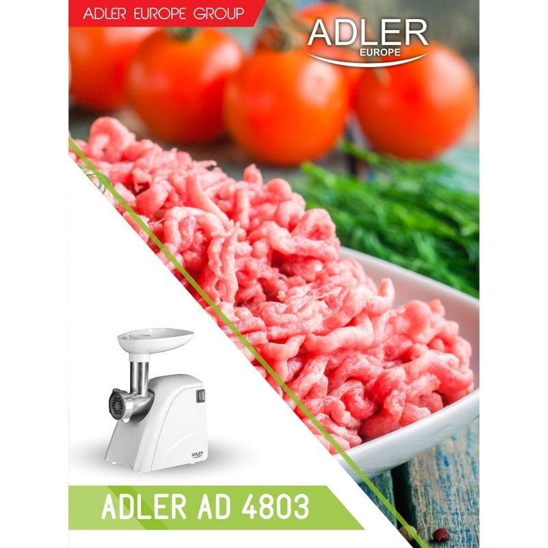 Adler AD 4803 Picadora de Carne Elétrica 2000W | PcComponentes.pt
