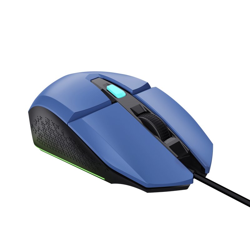 Trust GXT 109 Felox Ratón Gaming Iluminado USB 6400 DPI Azul ...
