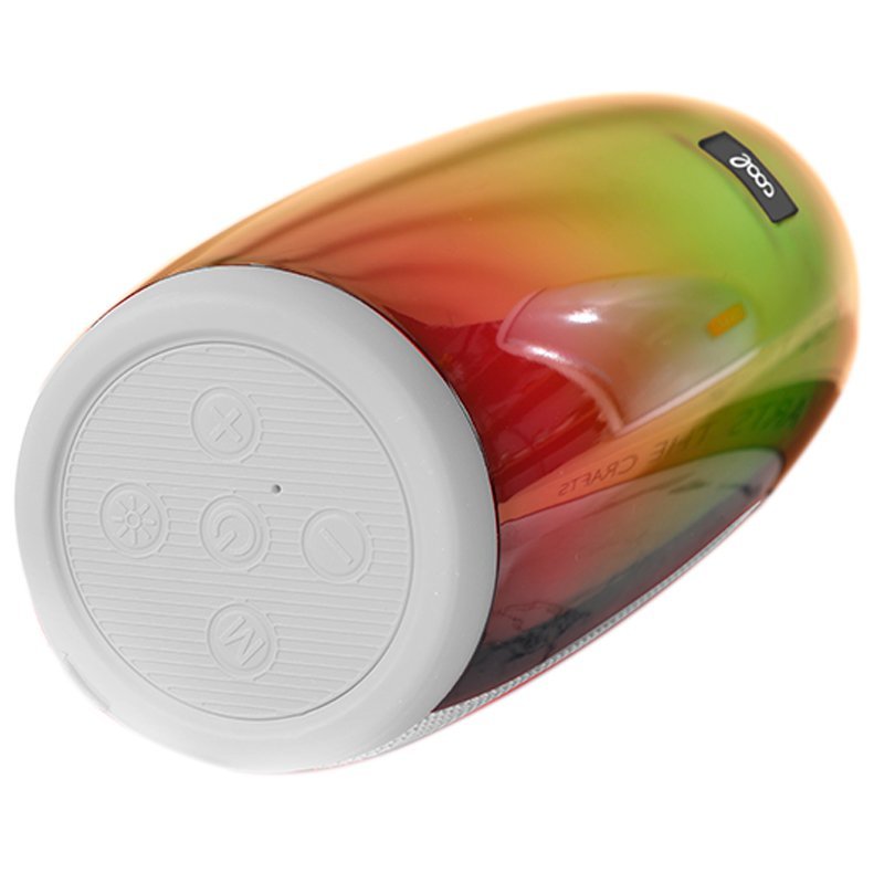 Cool LED Altavoz Bluetooth RGB 14W Blanco | PcComponentes.com