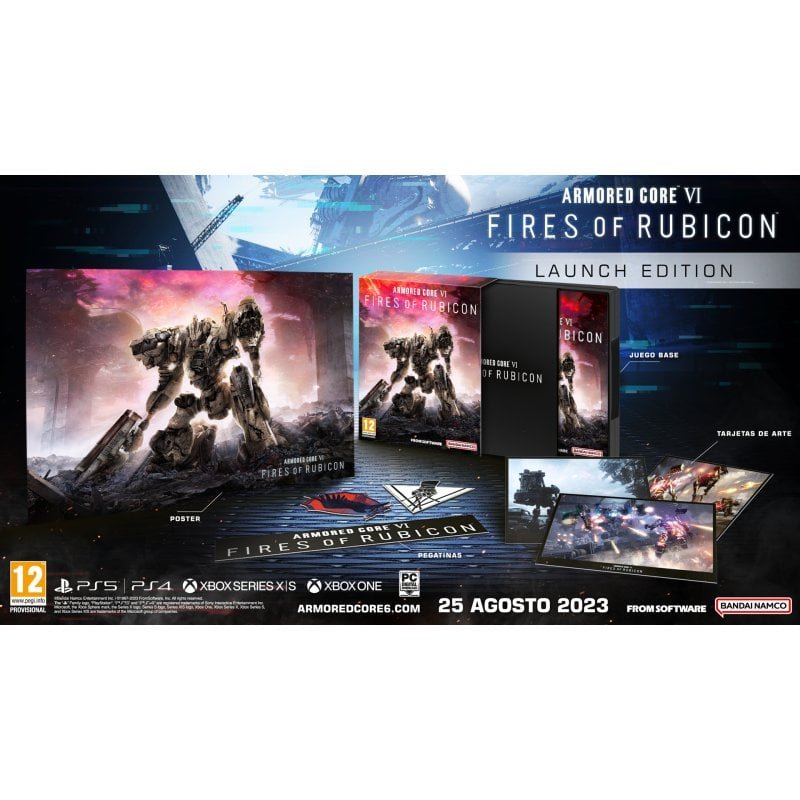 Armored Core VI: Fire of Rubicon Launch Edition PC | PcComponentes.pt
