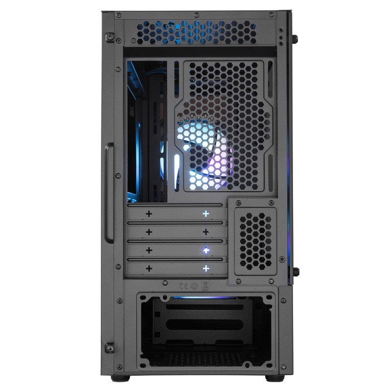 Cooler Master MasterBox MB320L ARGB Cristal Templado Mini Tower USB 3.2 ...