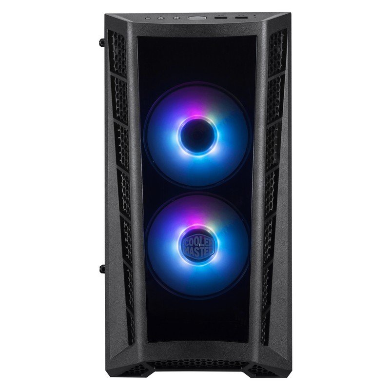 Cooler Master MasterBox MB320L ARGB Cristal Templado Mini Tower USB 3.2 ...