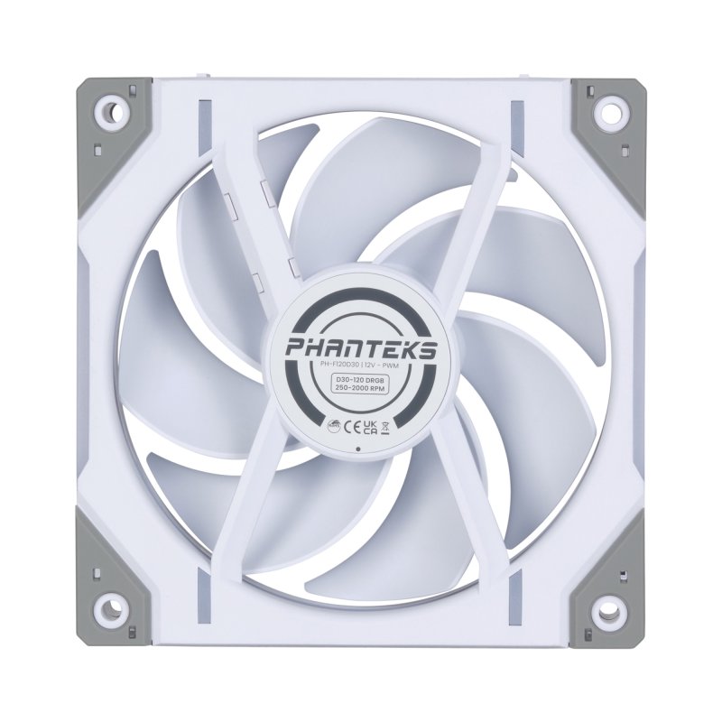 Phanteks D30 Regular Blade Kit 3 Ventiladores Suplementarios DRGB 120mm ...