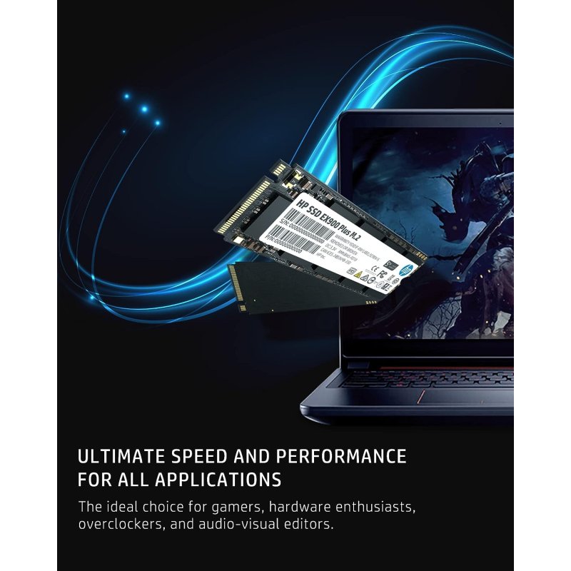 HP EX900 Plus 2TB SSD M.2 PCIe Gen 3x4 NVMe | PcComponentes.pt