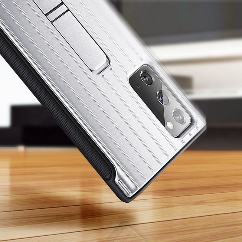 Samsung Protective Standing Cover para Galaxy Note 20 Plateada ...