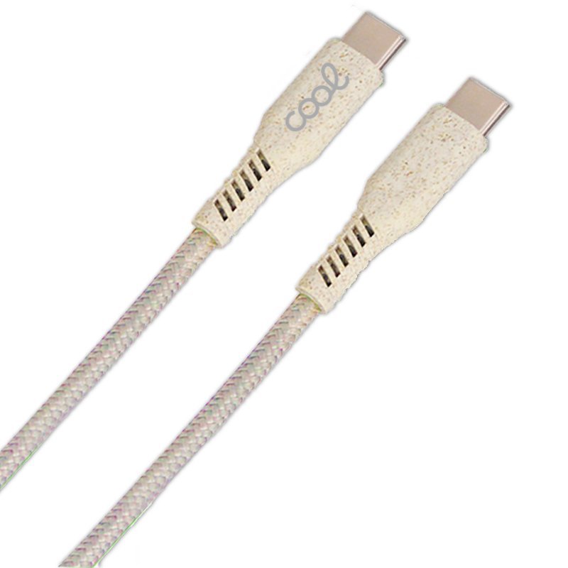 Câble Cool ECO USB Type-C vers Type-C 1,5 m Rose | PcComponentes.fr