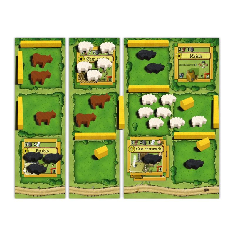 Asmodee Agricola Jeu de société Animaux de la Ferme | PcComponentes.fr