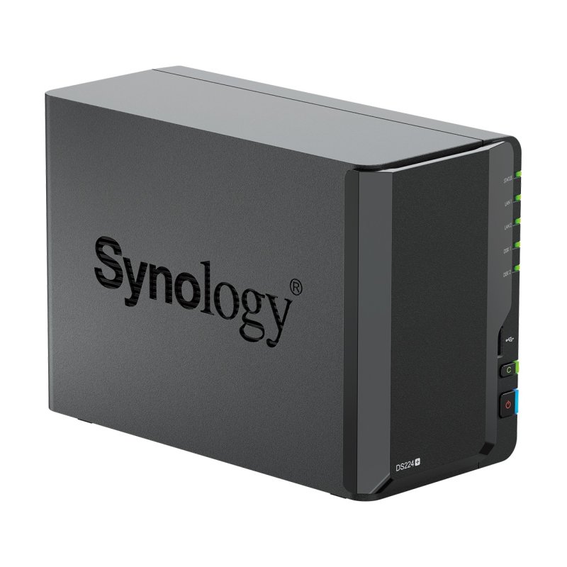 Synology DiskStation DS224+ NAS 6GB RAM + 2x Discos Duros 10TB WD Red ...