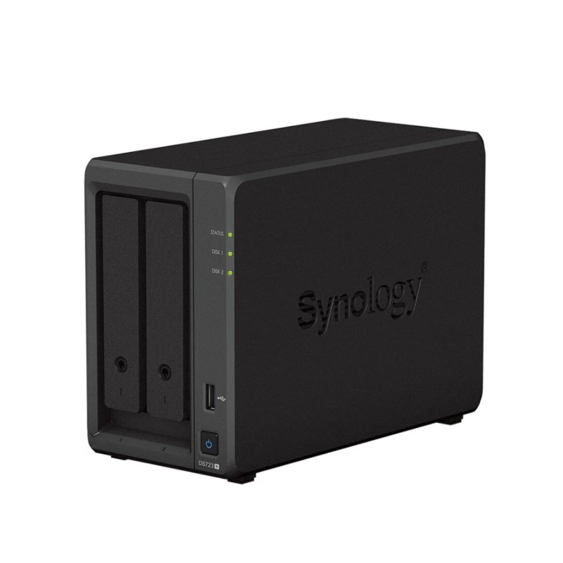 Synology DiskStation DS723+ NAS 2GB RAM DDR4 ECC + 2x Discos Duros 16TB ...