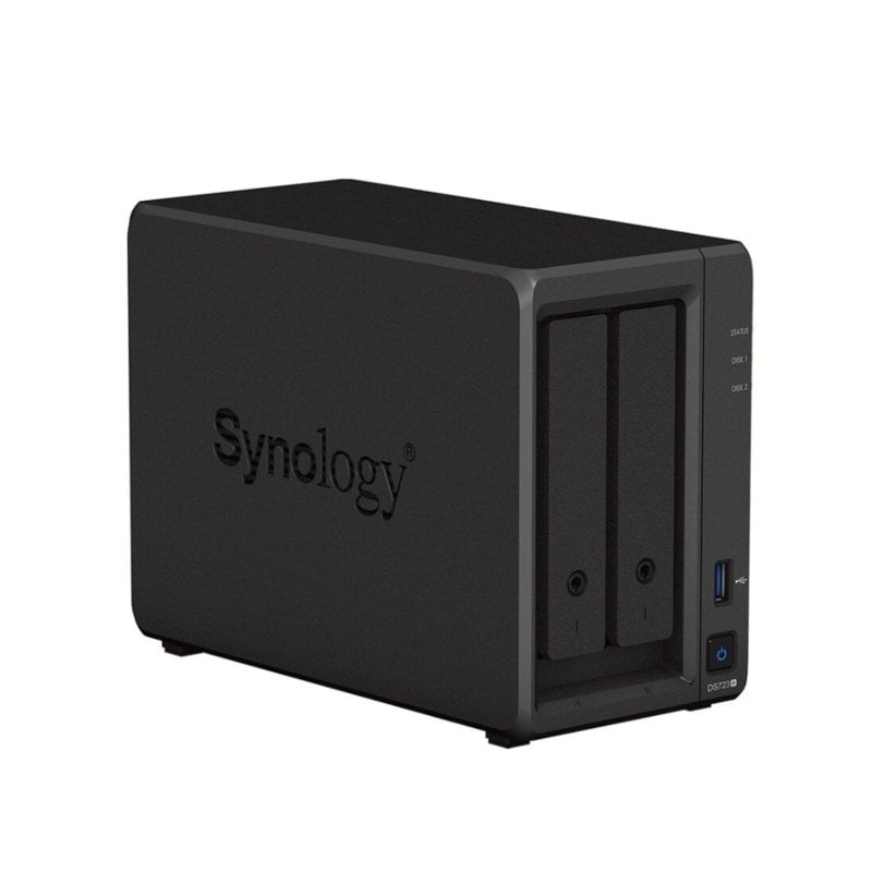 Synology DiskStation DS723+ NAS 6GB RAM DDR4 Original + 2x Discos Duros 1TB WD Red Plus ...