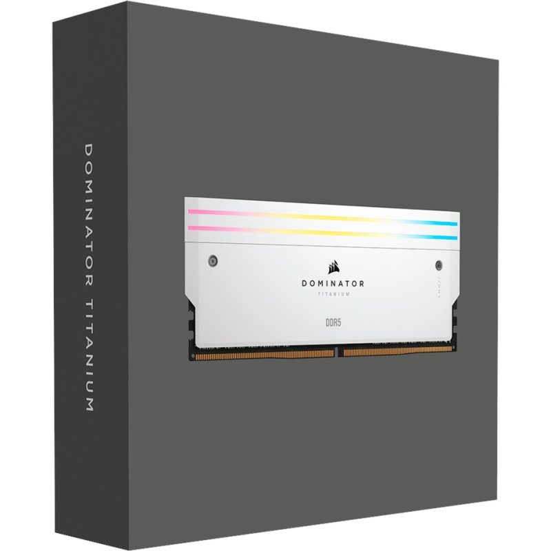 Corsair Dominator Titanium DDR5 6600MHz 64GB 2x32GB CL32 XMP Blanco ...