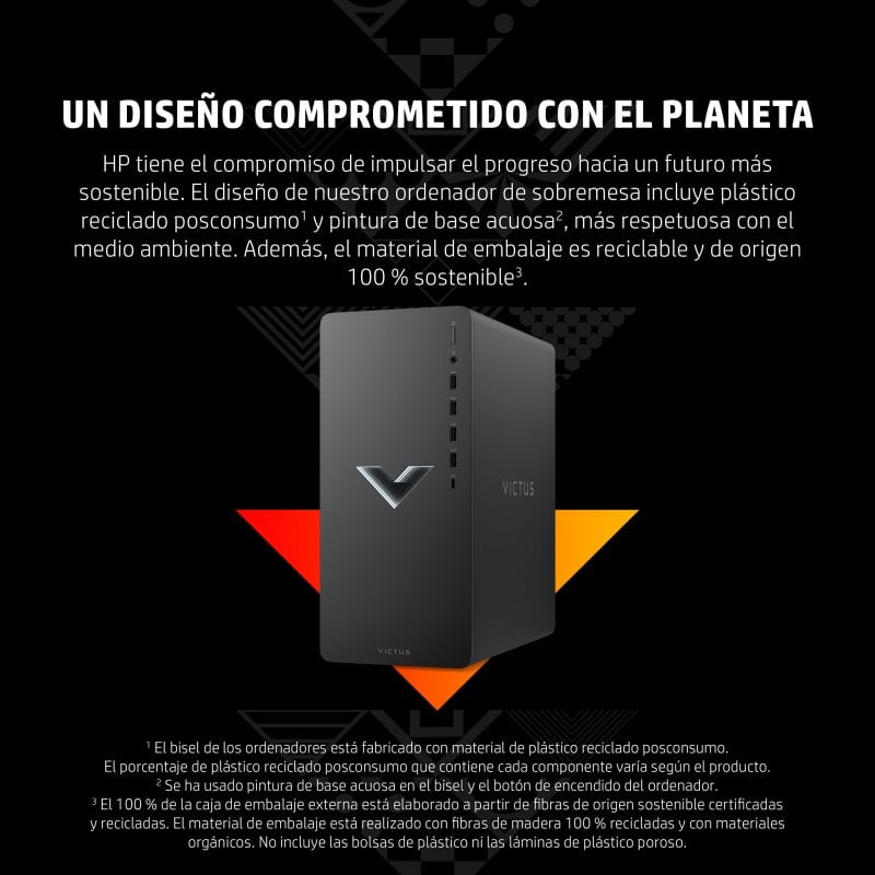 HP Victus TG02-0108NS AMD Ryzen 5 5600G/16 Go/512 Go SSD/RX 6400 ...