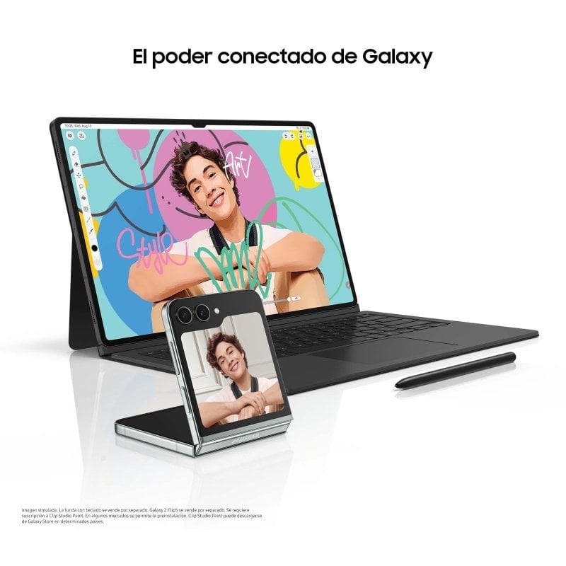 Samsung Galaxy Tab S9 5G 8/128GB Gris | PcComponentes.com