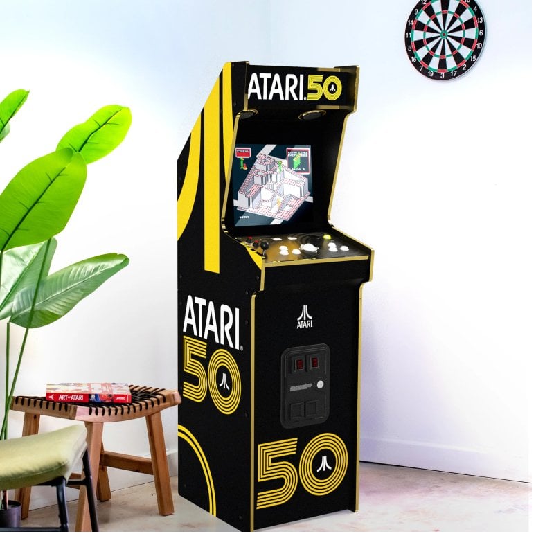 Arcade1Up Máquina Arcade Atari 50º Aniversário Deluxe 50-Jogos-em-1 ...