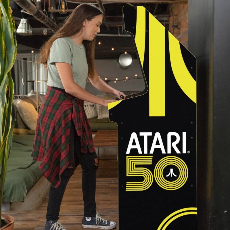 Arcade1Up Atari 50th Anniversary Deluxe Arcade Machine 50 giochi in 1 ...