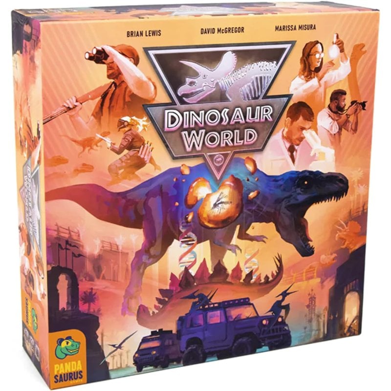 Pandasaurus Games Dinosaur World Board Game em inglês | PcComponentes.pt