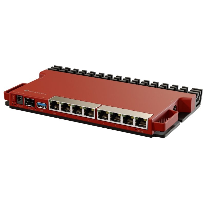 MikroTik L009UiGS-RM Switch 8 Portas Gigabit + 1 Porta SFP ...