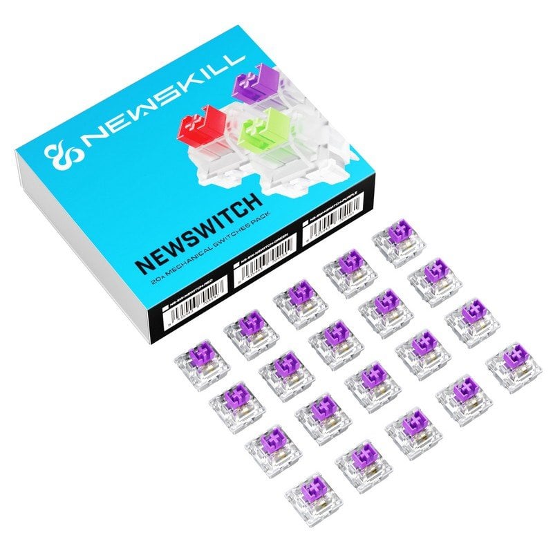 Newskill NewSwitch Commutateurs de clavier mécaniques Violet ...