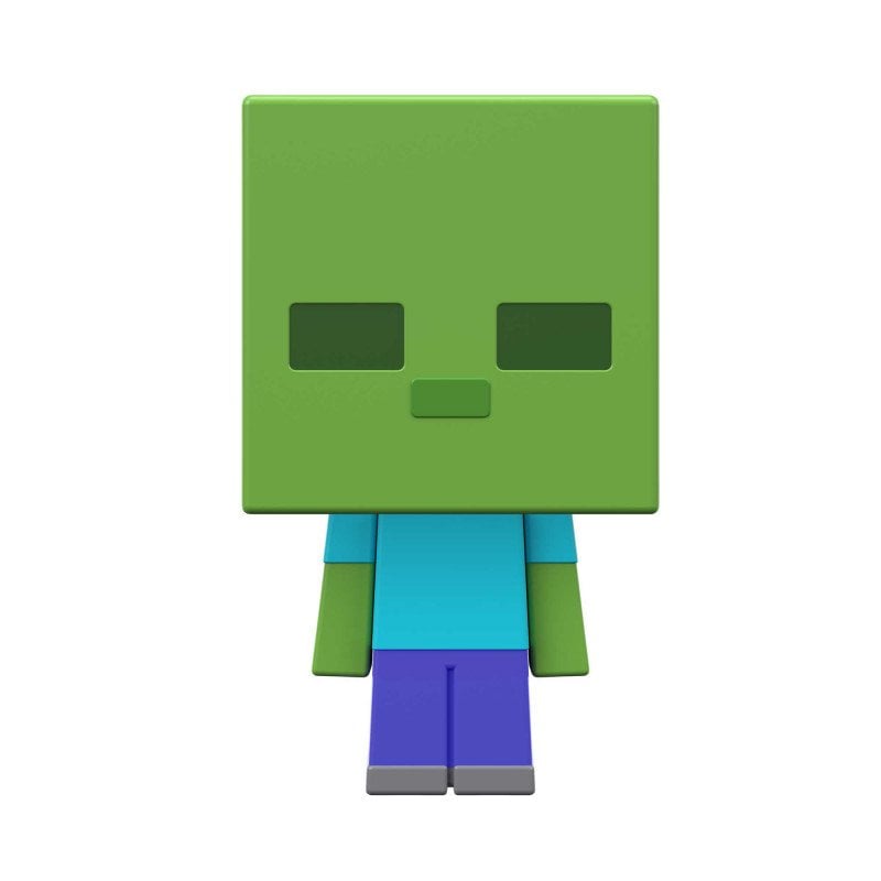 Mattel Minecraft Mob Head Mini Zombie | PcComponentes.fr