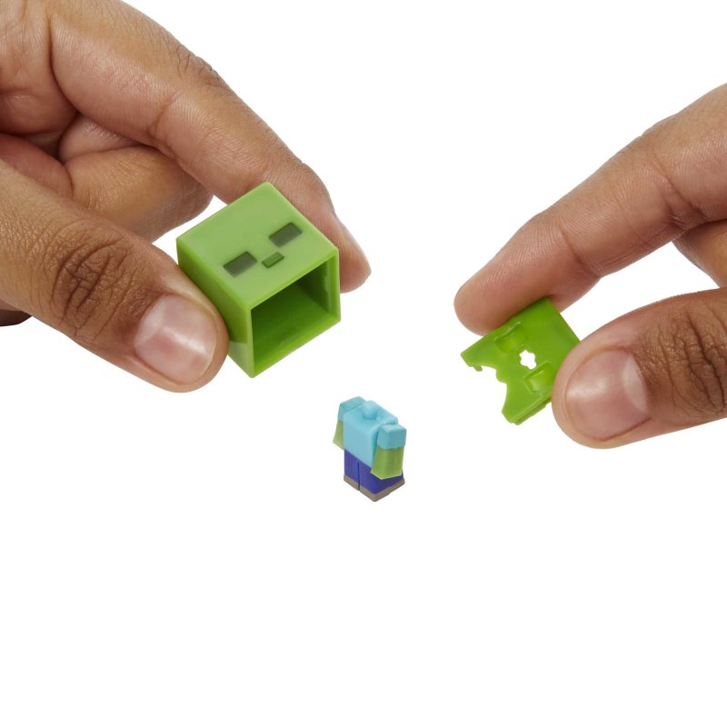 Mattel Minecraft Mob Head Mini Zombie | PcComponentes.fr