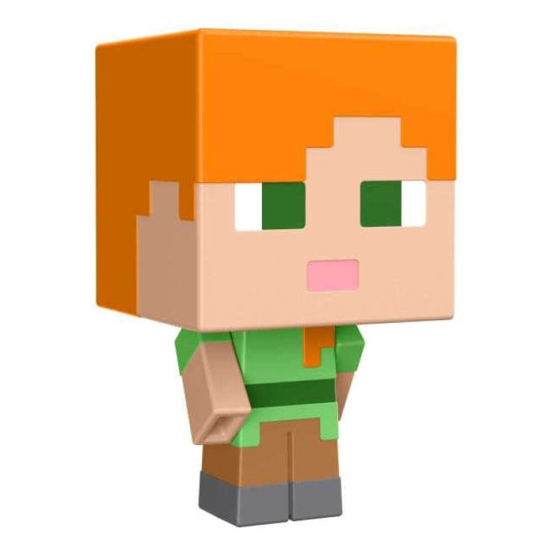 Figura Mattel Minecraft Head Mob Mini Alex | PcComponentes.pt