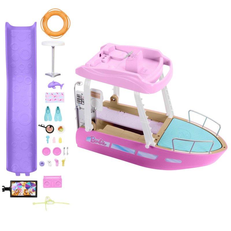 Barco Mattel Barbie Dream Boat com acessórios | PcComponentes.pt
